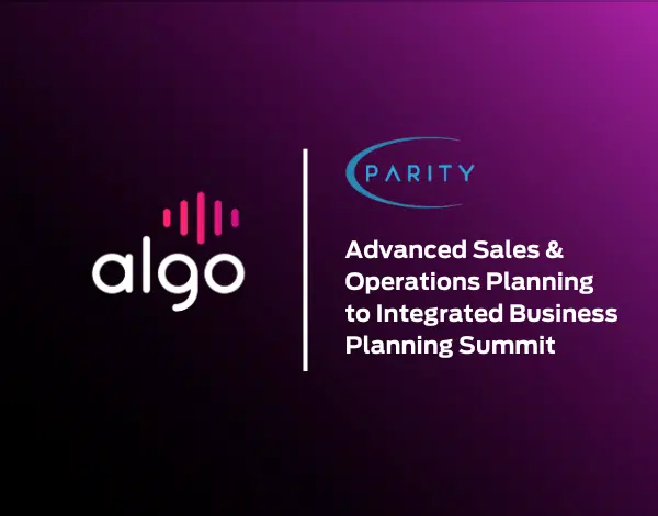 Sales & Operations Planning to Integrated Business Planning Summit 2024 - Algo